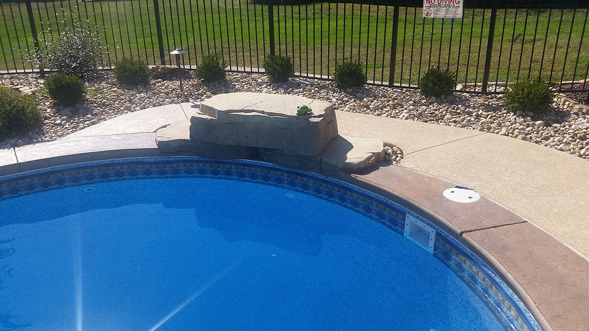 Pool Feature Photos St. Charles | Water Features St. Louis