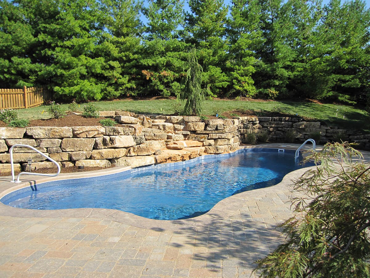 Pool Feature Photos St. Charles | Water Features St. Louis