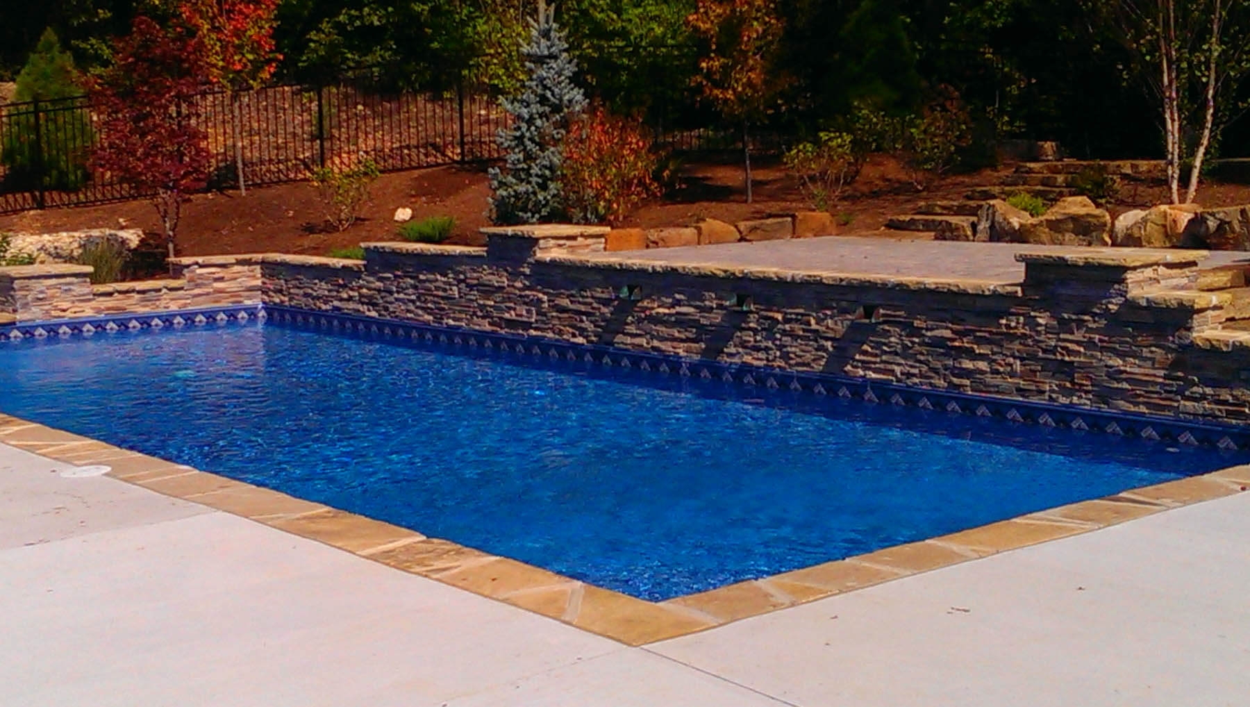 Pool Feature Photos St. Charles | Water Features St. Louis