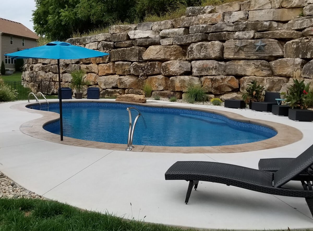 Pool Feature Photos St. Charles | Water Features St. Louis